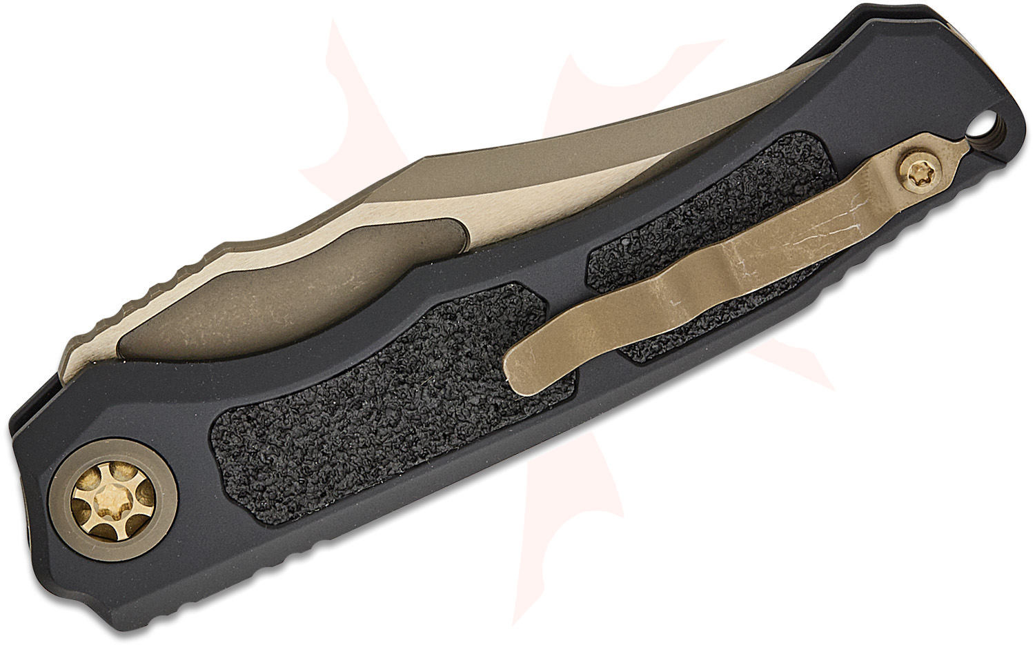 Heretic Knives Wraith V4 AUTO Folding Knife 3.75" CPM-MagnaCut Bronze ...