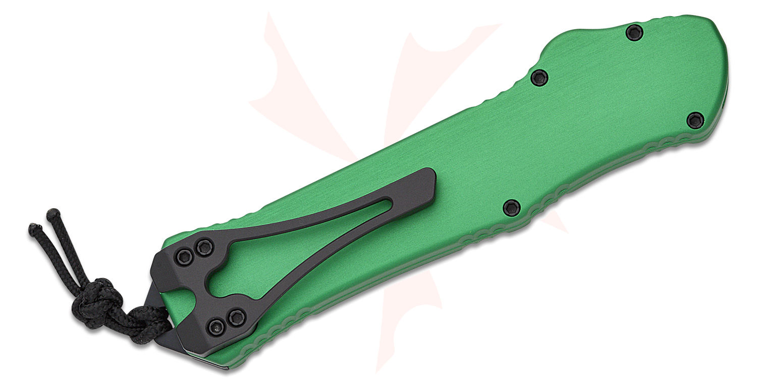 Heretic Knives Hydra OTF AUTO Knife 3.625" CPM-MagnaCut Black DLC Two ...
