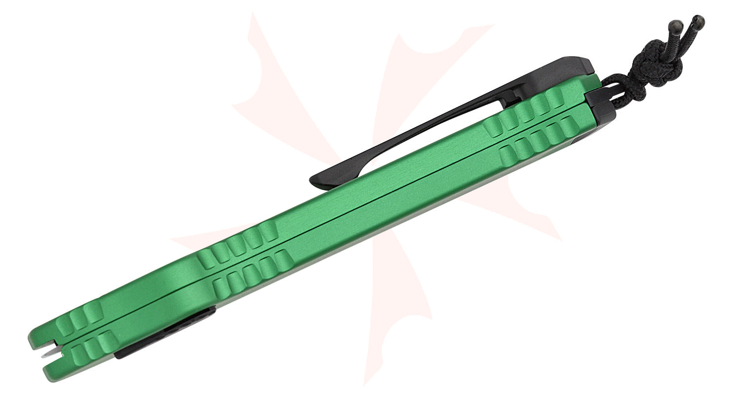 Heretic Knives Hydra OTF AUTO Knife 3.625" CPM-MagnaCut Black DLC Two ...