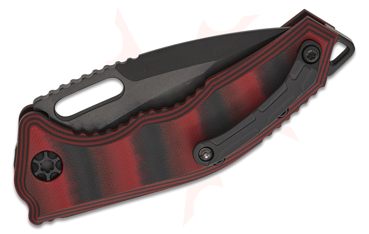 Heretic Knives Medusa AUTO Folding Knife 3.05" CPM-MagnaCut Black DLC ...
