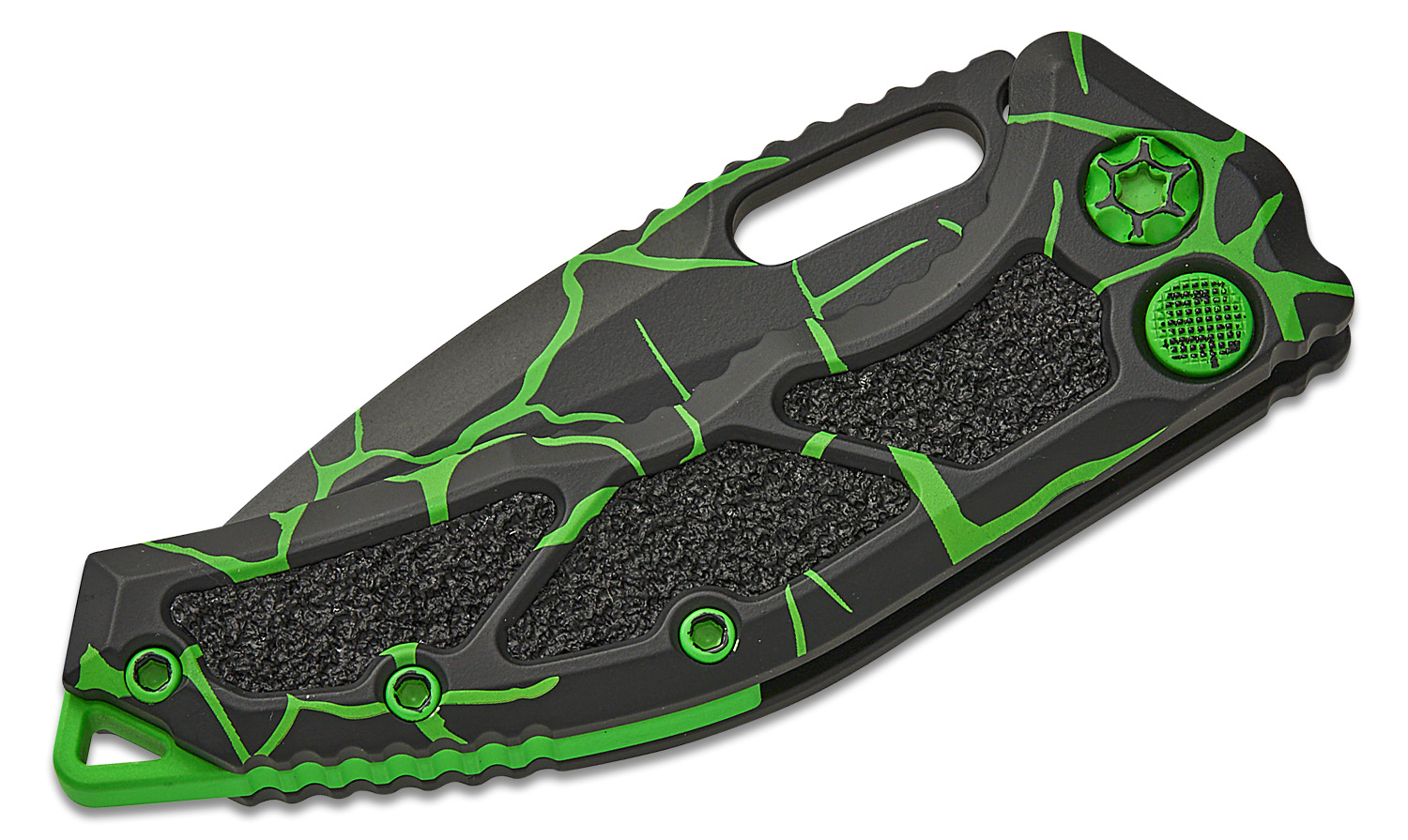 Heretic Knives Medusa AUTO Folding Knife 3.05" CPM-MagnaCut UV Toxic ...