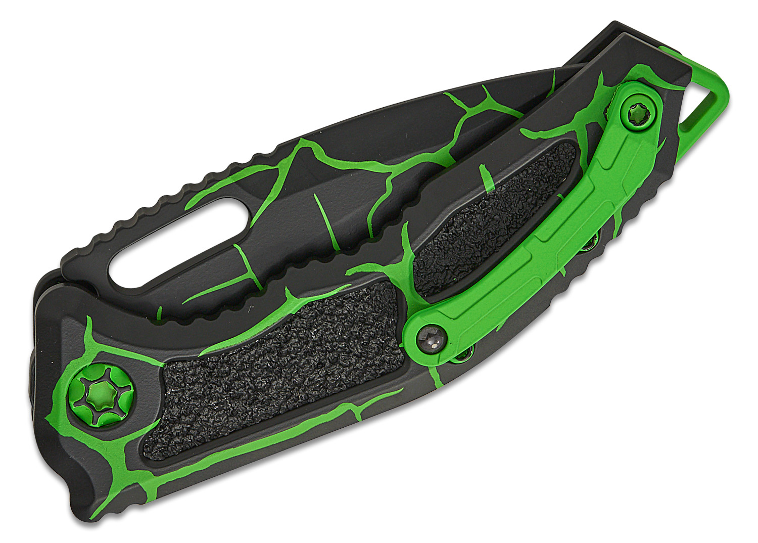 Heretic Knives Medusa AUTO Folding Knife 3.05" CPM-MagnaCut UV Toxic ...