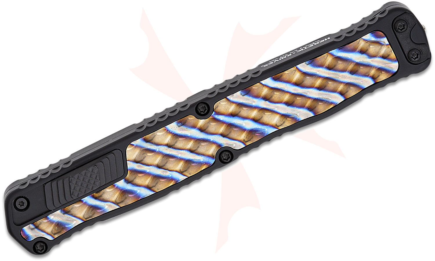 Heretic Knives Cleric II OTF AUTO 4.25" MagnaCut Black DLC Double ...