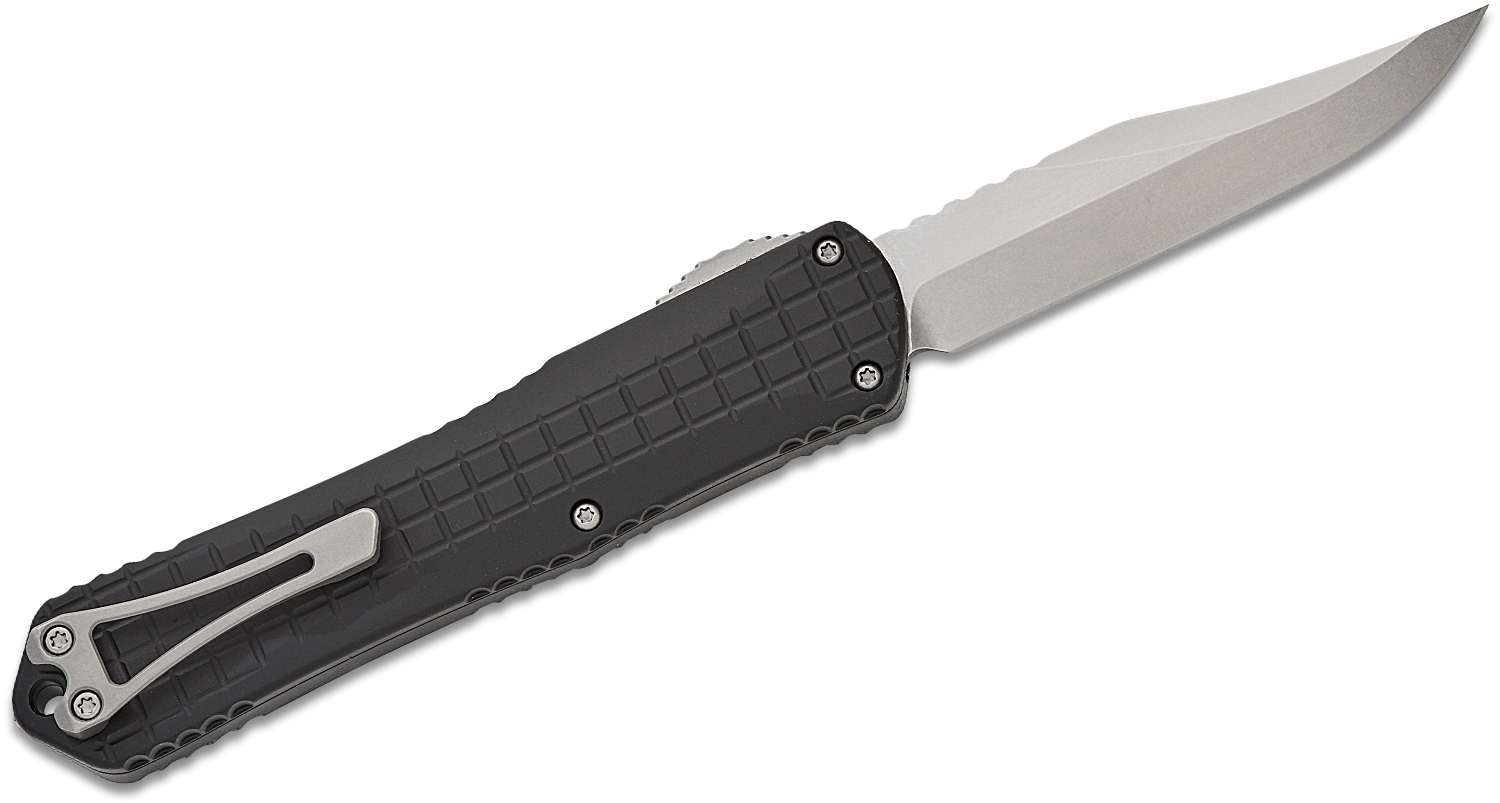 Heretic Knives Manticore X OTF AUTO 3.7" CPM-MagnaCut Stonewashed Bowie ...