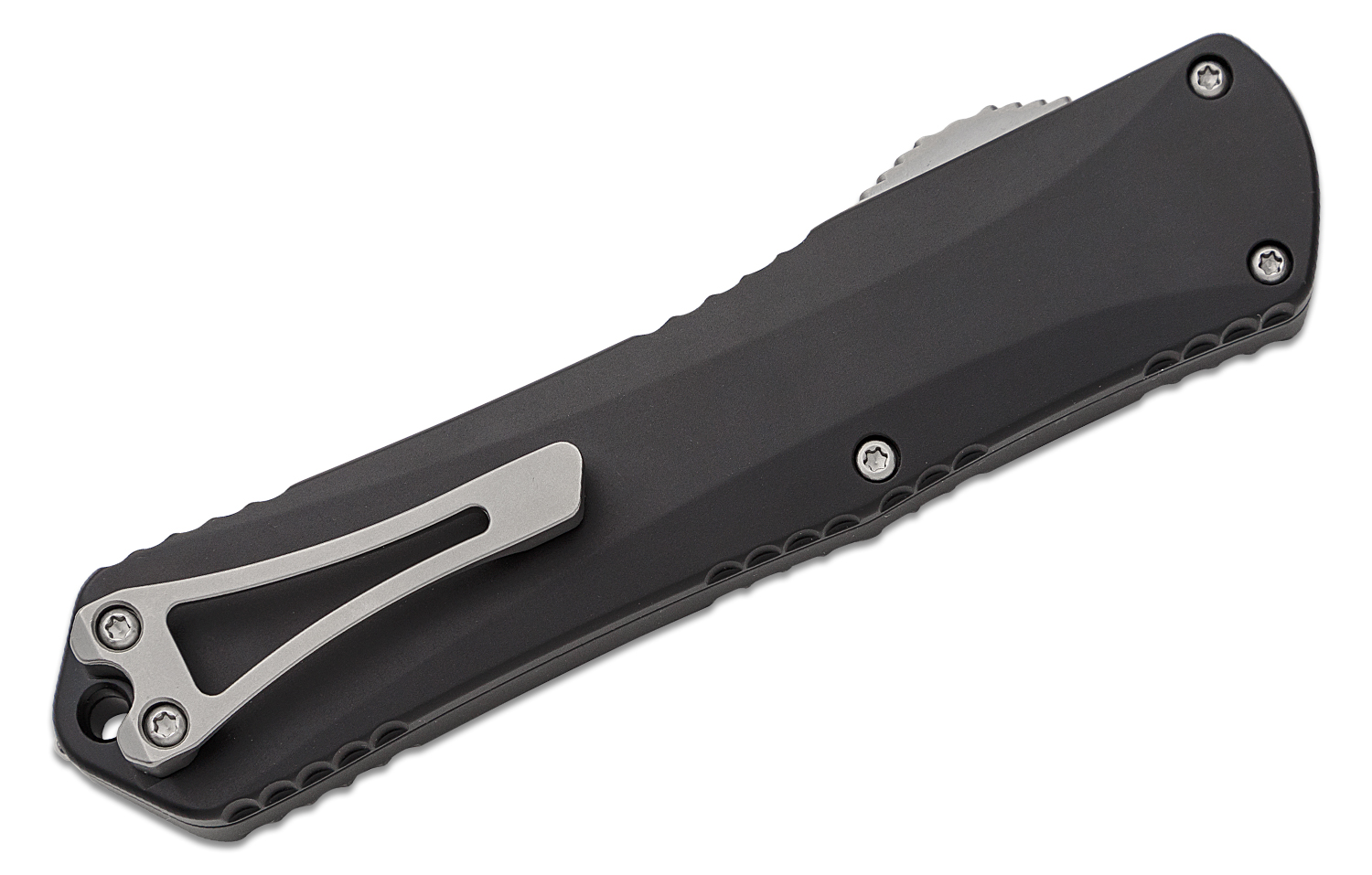 Heretic Knives Manticore X OTF AUTO Knife 3.7" CPM-MagnaCut Stonewashed Tanto Blade, Black ...