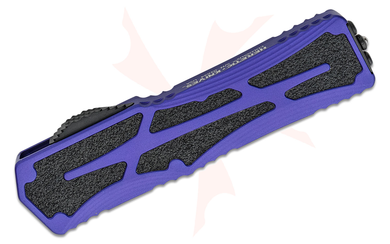 Heretic Knives Colossus Tactical OTF AUTO 3.5" CPM-MagnaCut Black Two ...