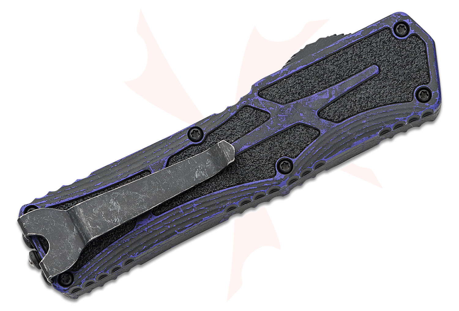 Heretic Knives Colossus OTF AUTO 3.5" CPM-MagnaCut Two-Tone Battleworn ...