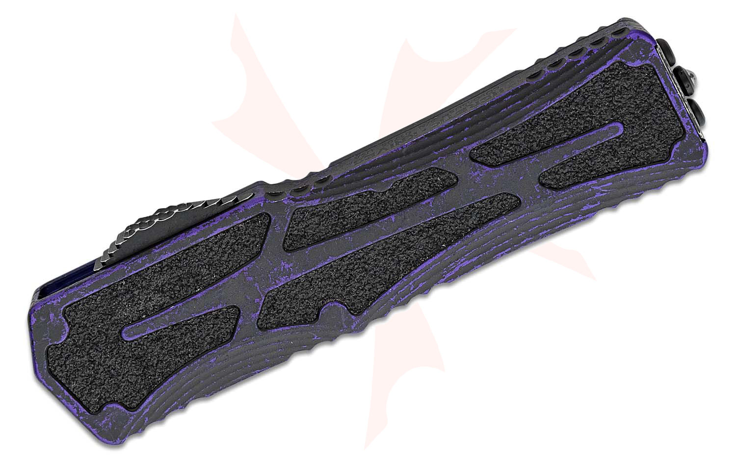 Heretic Knives Colossus OTF AUTO 3.5" CPM-MagnaCut Two-Tone Battleworn ...