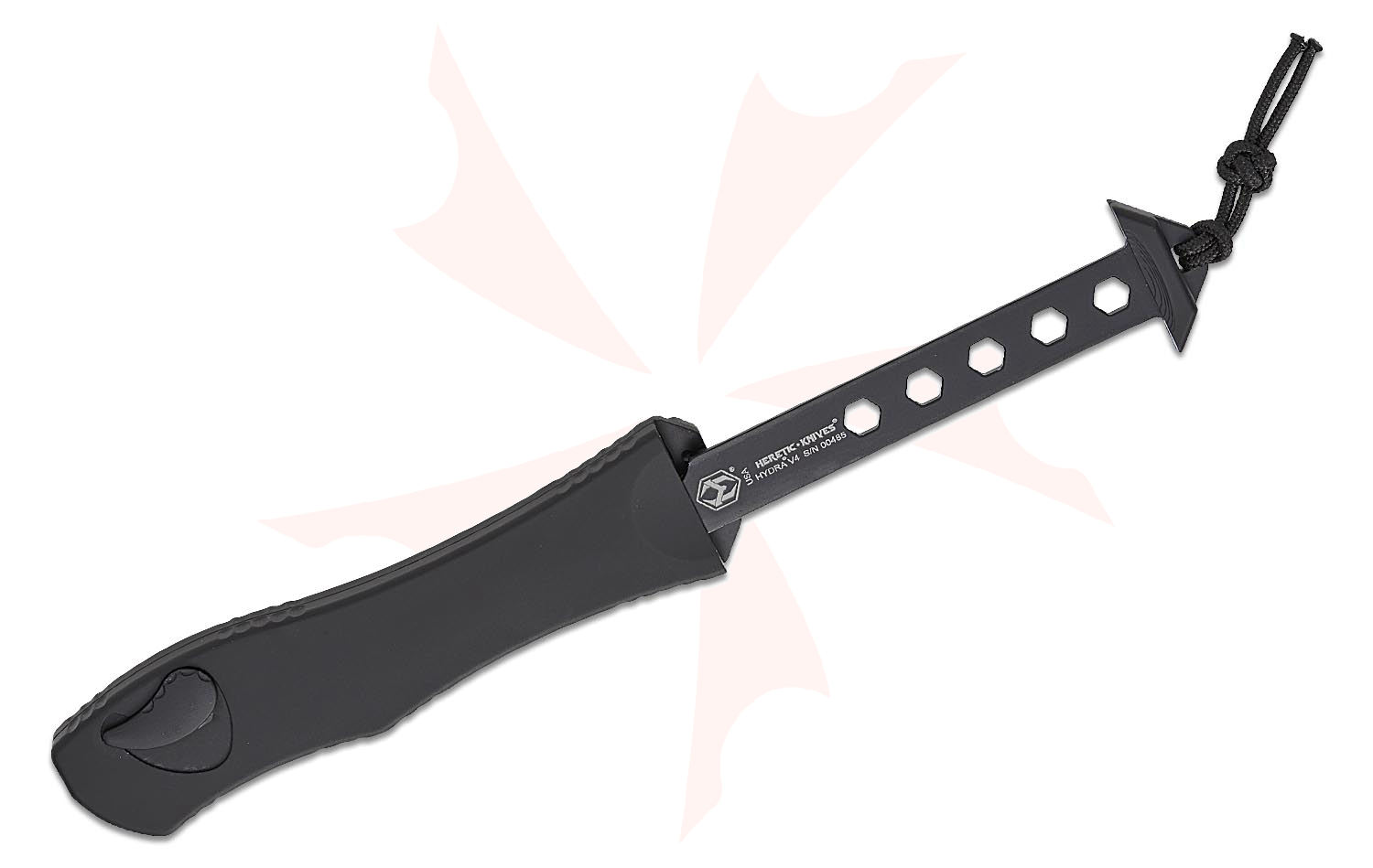 Heretic Knives Hydra V4 Single-Action OTF AUTO 3.625" CPM-MagnaCut DLC ...