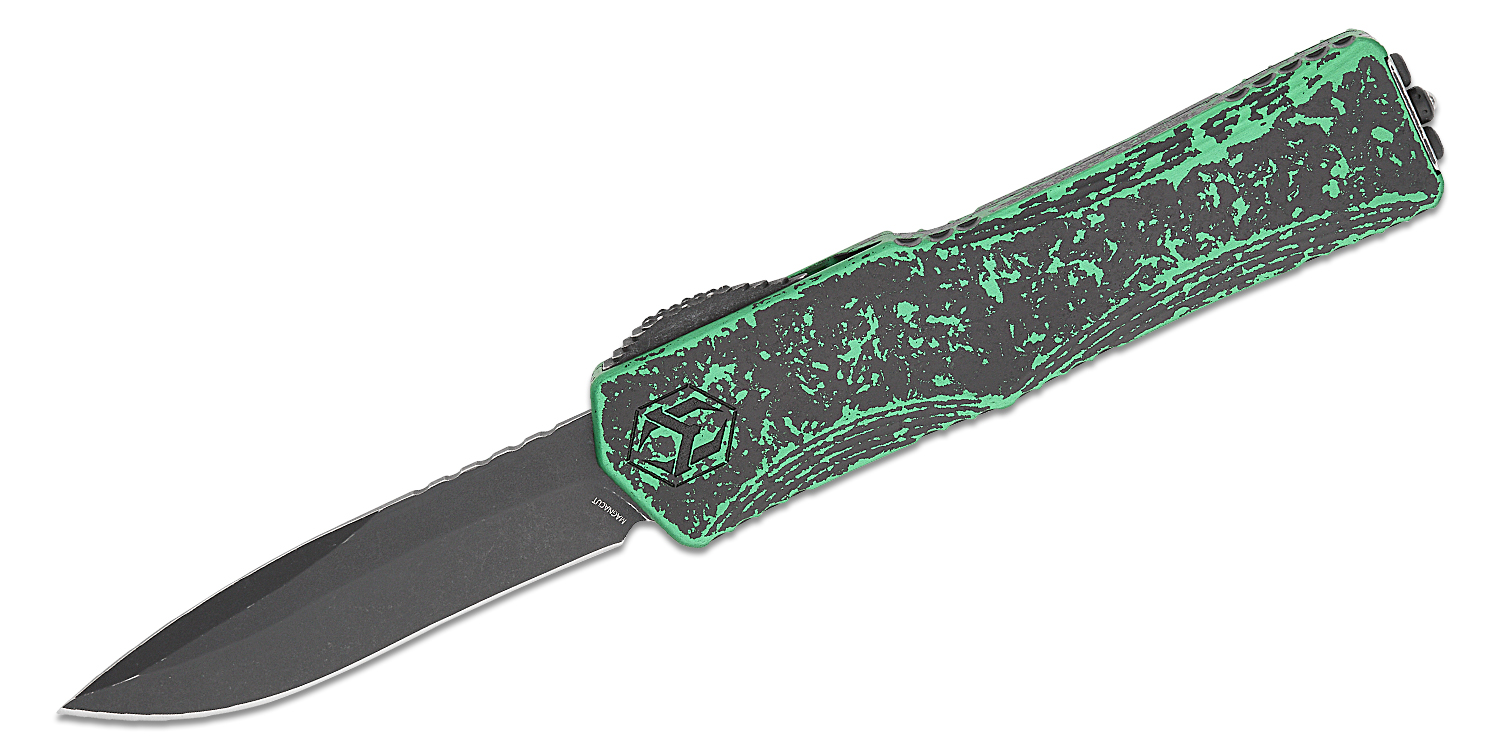 Heretic Knives USN G14 2023 Show Special Colossus OTF AUTO 3.5" CPM-MagnaCut Battleworn Black ...