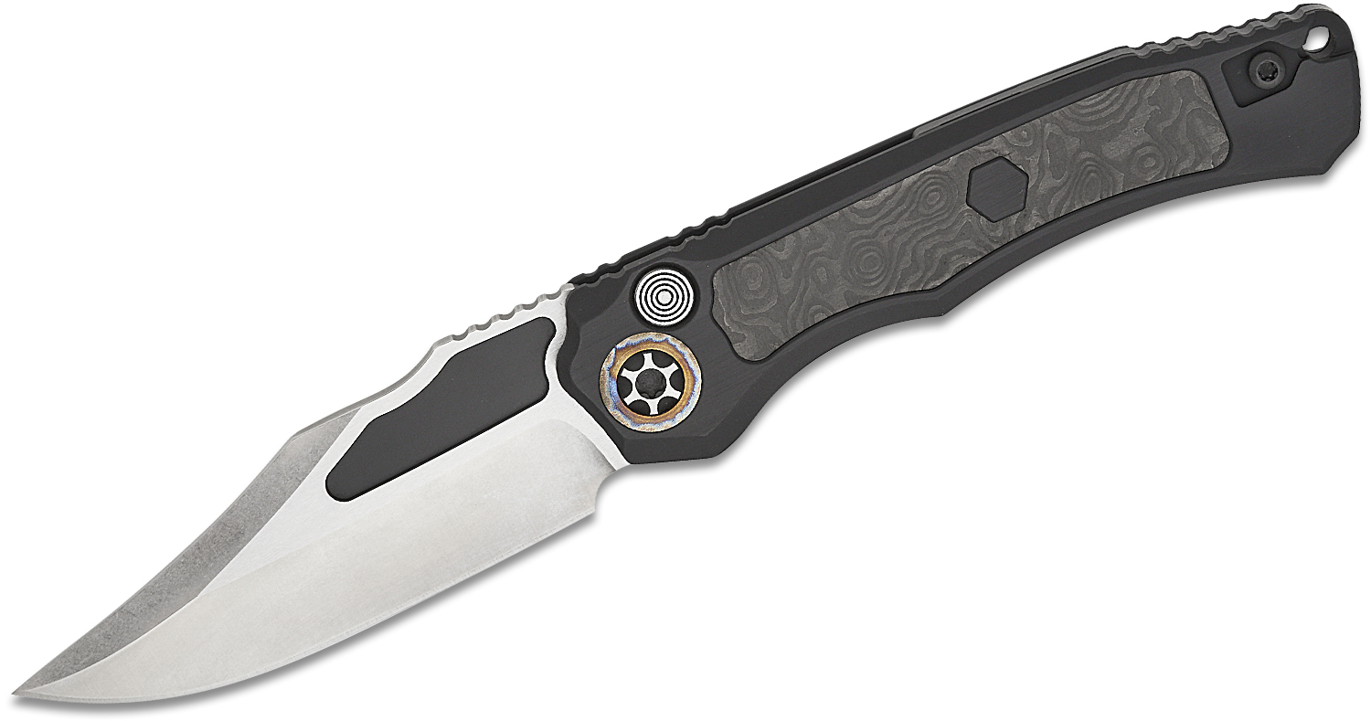 Heretic Knives Custom Wraith V4 AUTO Prototype Folding Knife 3.625" CPM ...