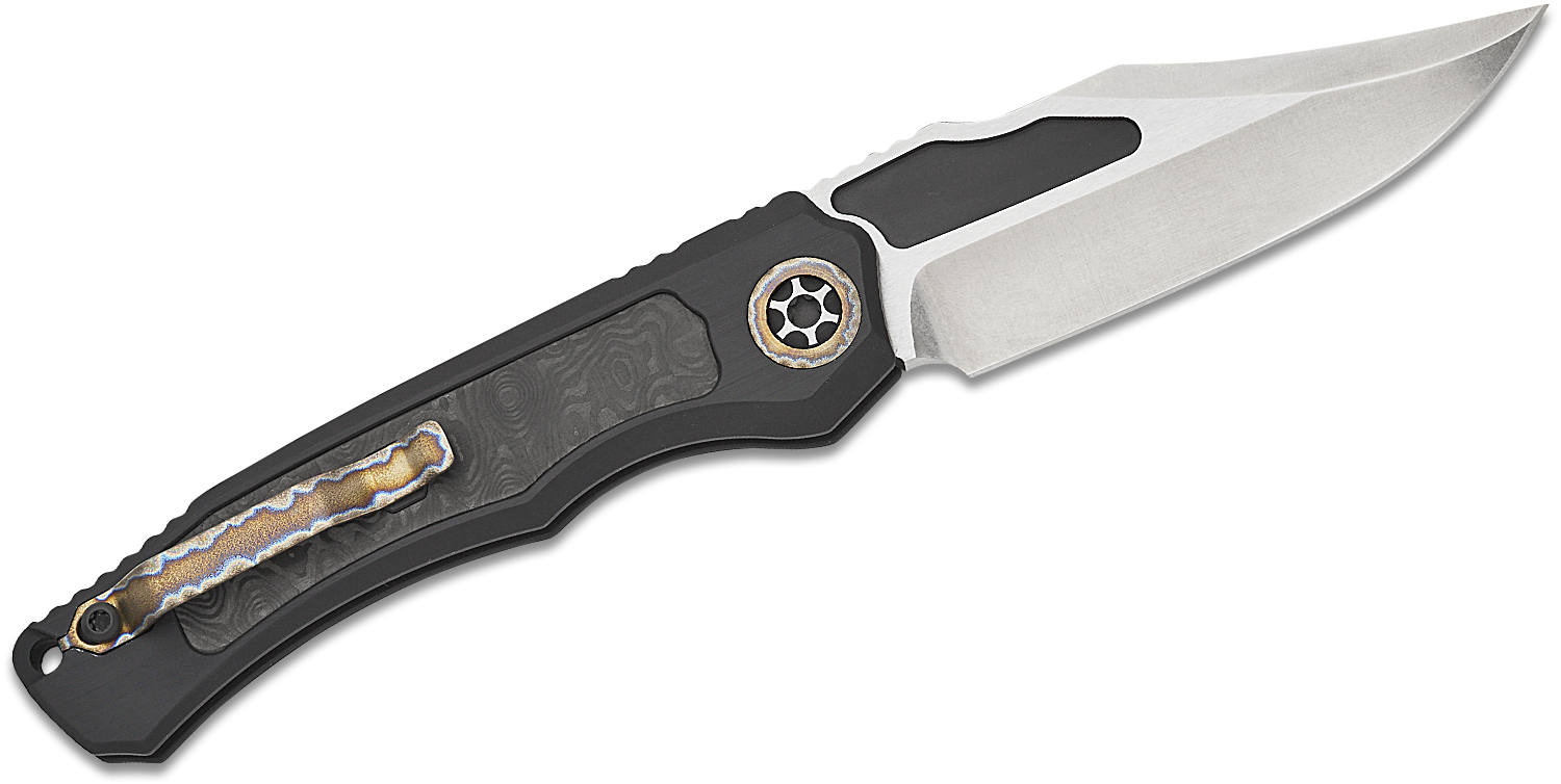 Heretic Knives Custom Wraith V4 AUTO Prototype Folding Knife 3.625" CPM ...