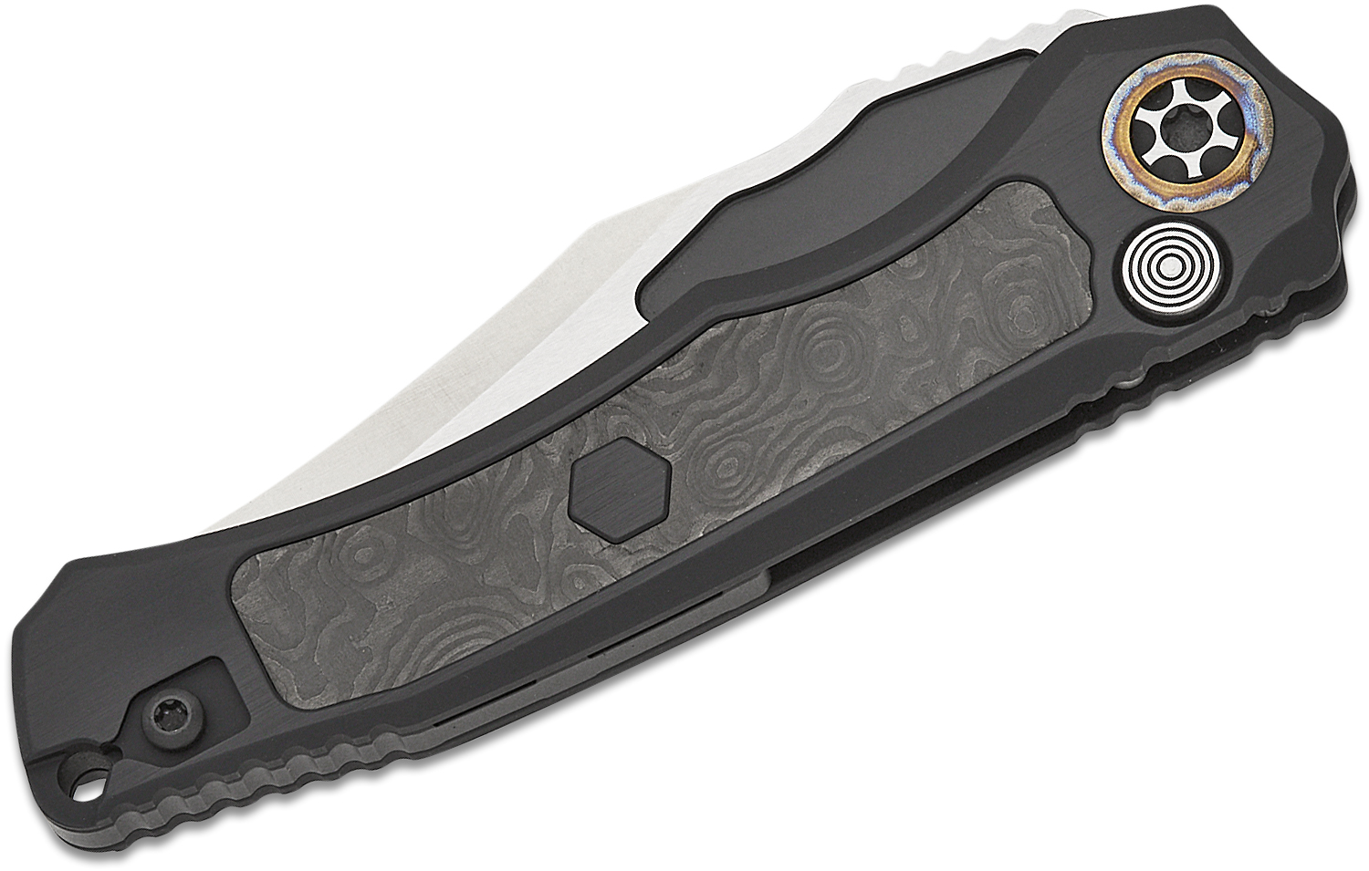 Heretic Knives Custom Wraith V4 AUTO Prototype Folding Knife 3.625" CPM ...