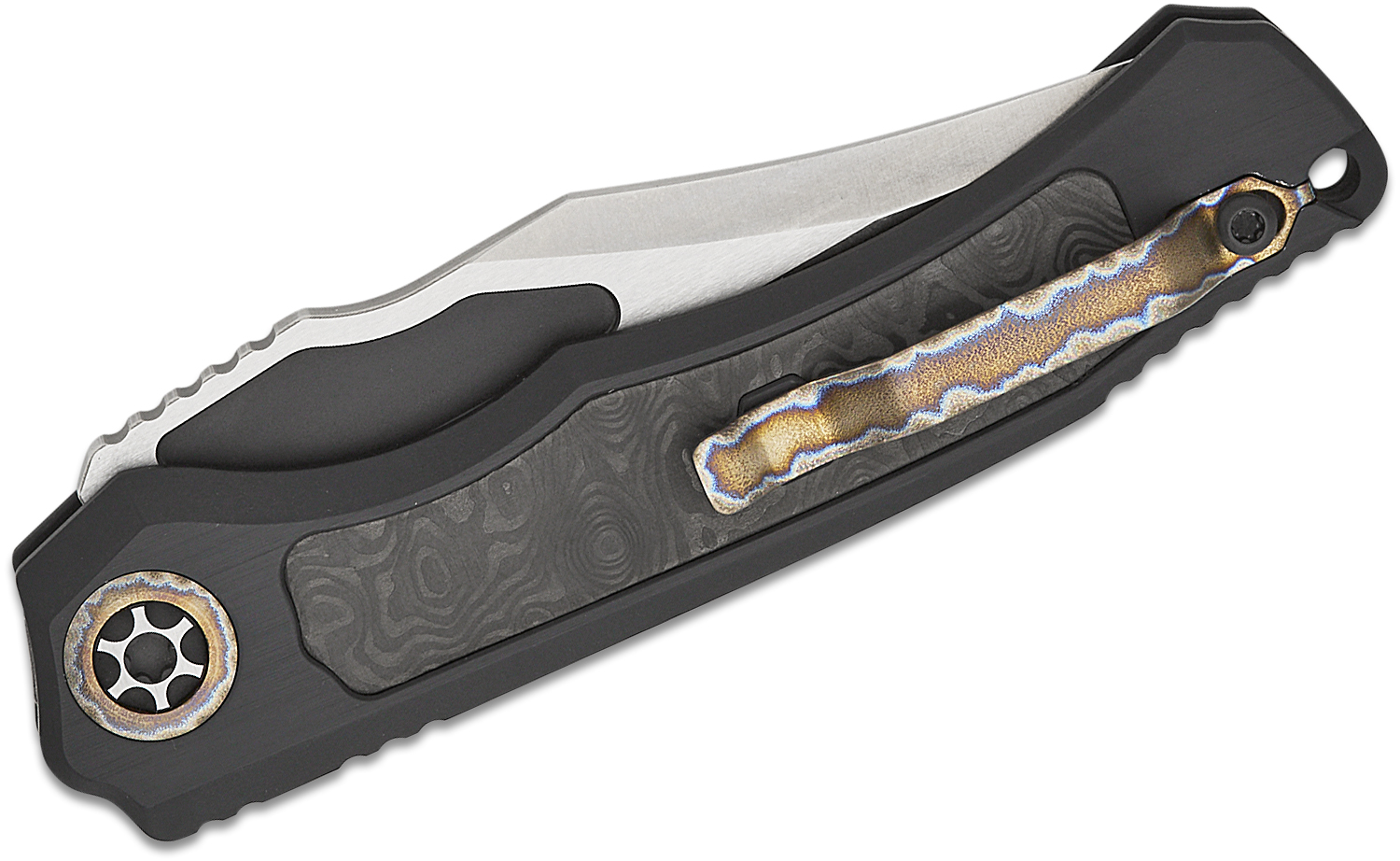 Heretic Knives Custom Wraith V4 AUTO Prototype Folding Knife 3.625" CPM ...