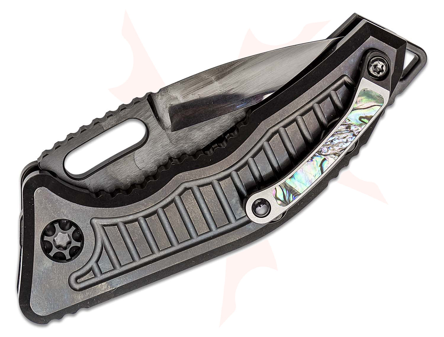 Heretic Knives Custom Medusa AUTO Folding Knife 3.05" Elmax Hand Ground ...