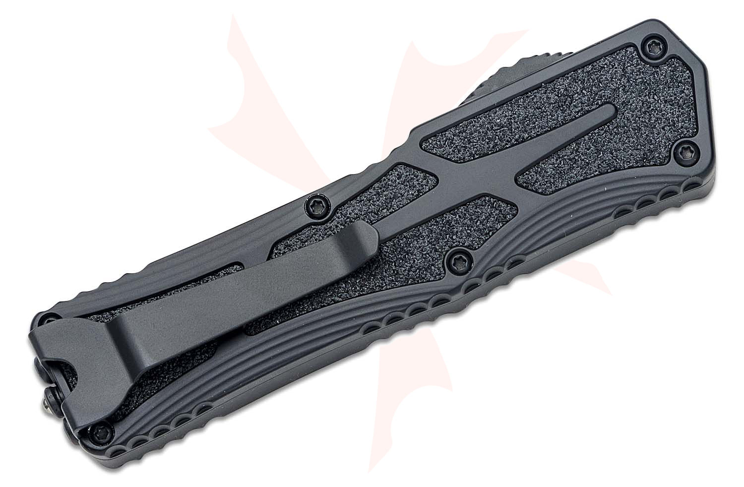 Heretic Knives Colossus Tactical OTF AUTO 3.5" CPM-MagnaCut Black Two ...