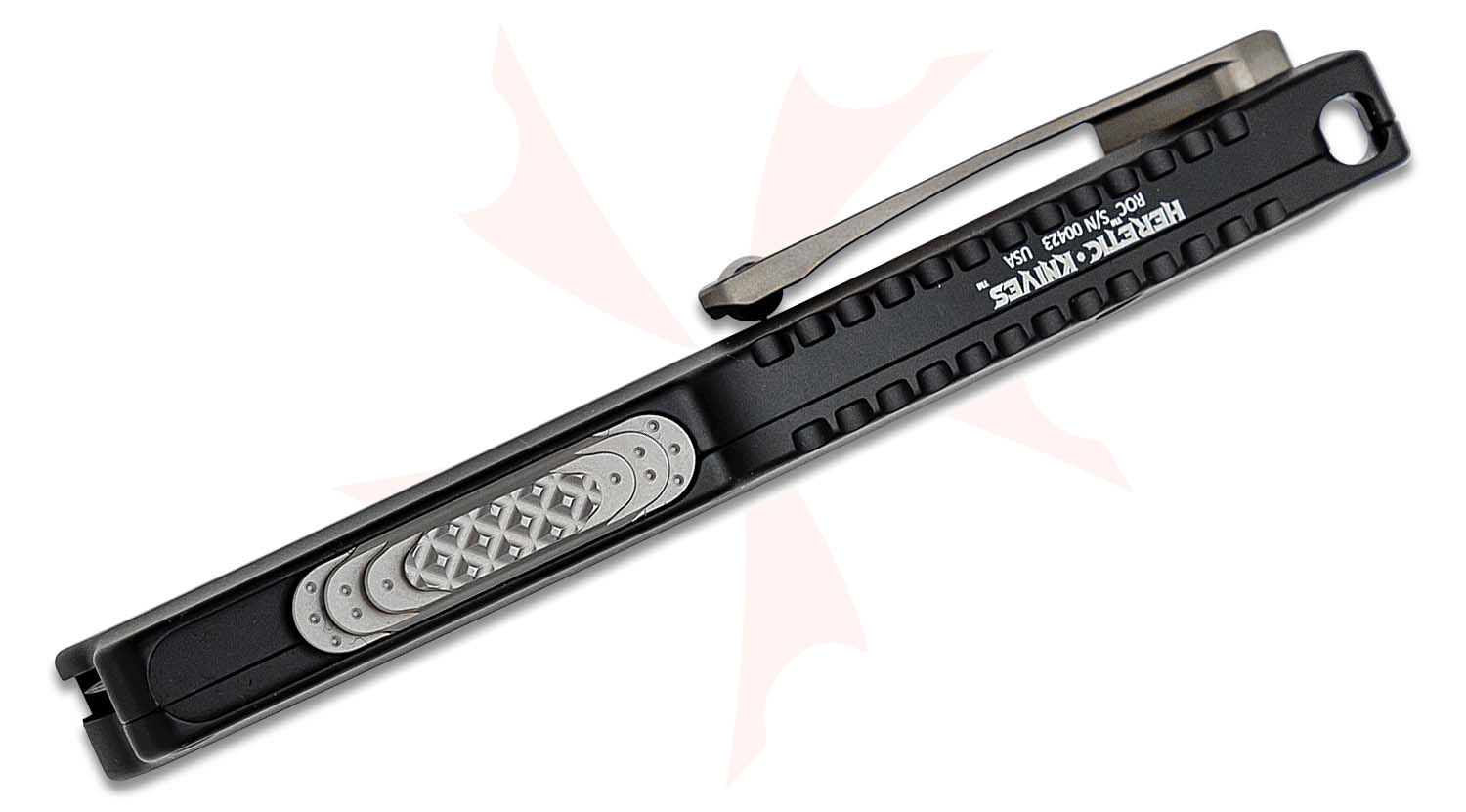 Heretic Knives Roc OTF AUTO Knife 3.2" CPM-MagnaCut Stonewashed ...