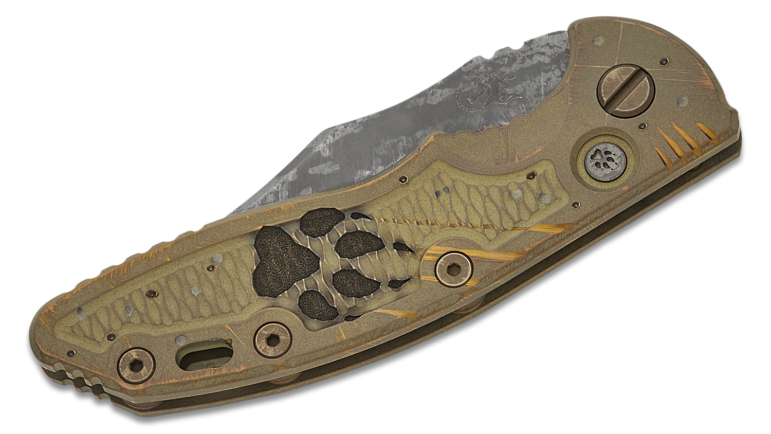 Rick Hinderer Custom XM-18 Battlefield Pickup AUTO Folding Knife 3.5 ...