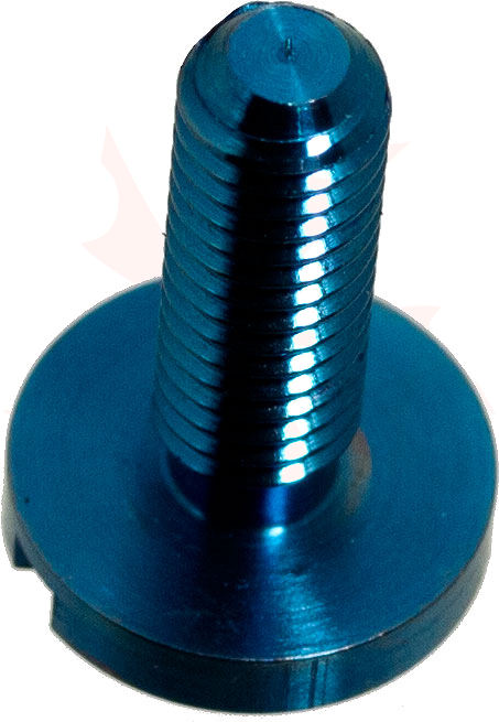 Rick Hinderer Knives Blue Anodized Titanium Pivot Screw for XM-24 and ...