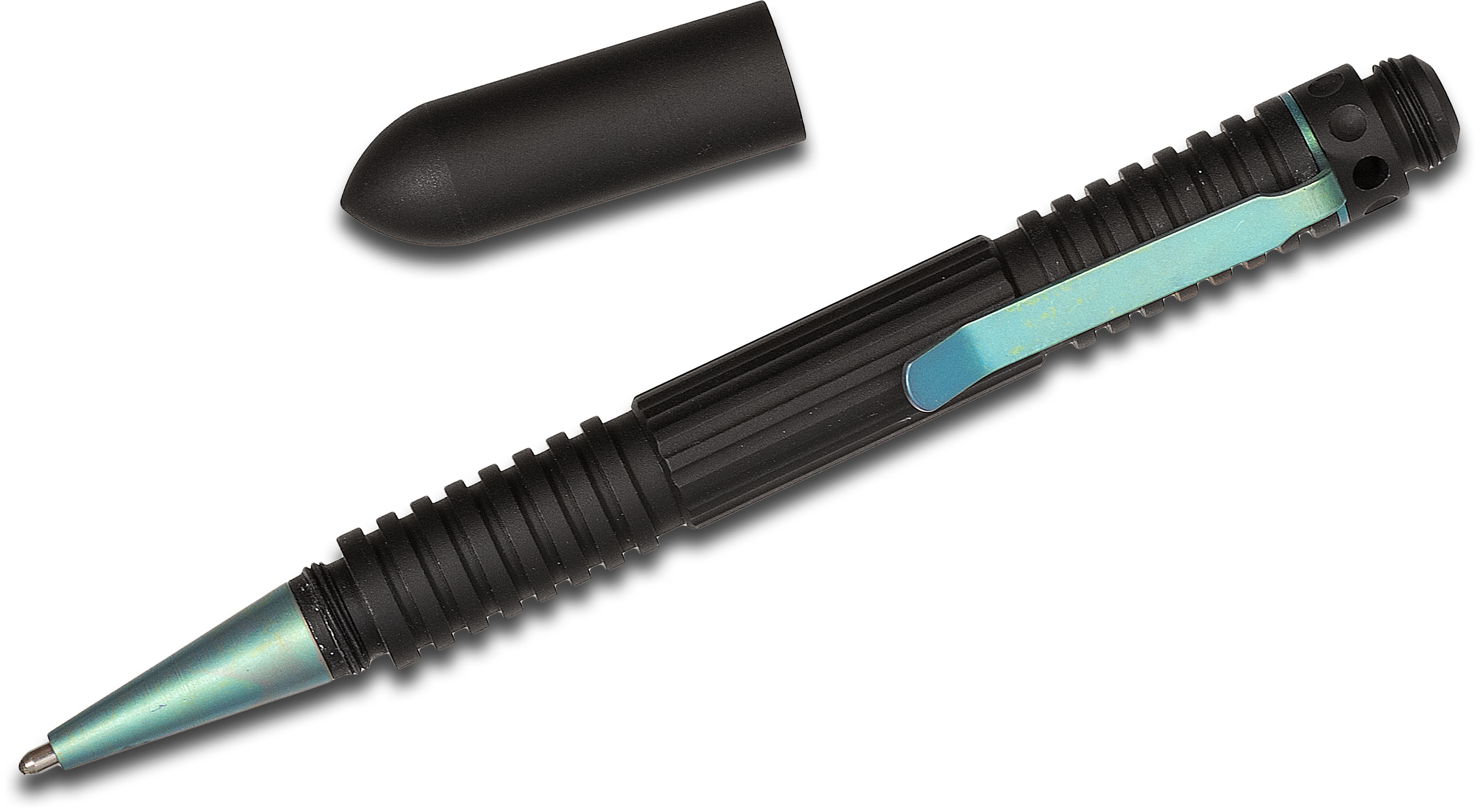 Rick Hinderer Knives Extreme Duty Aluminum Tactical Pen, Black With ...