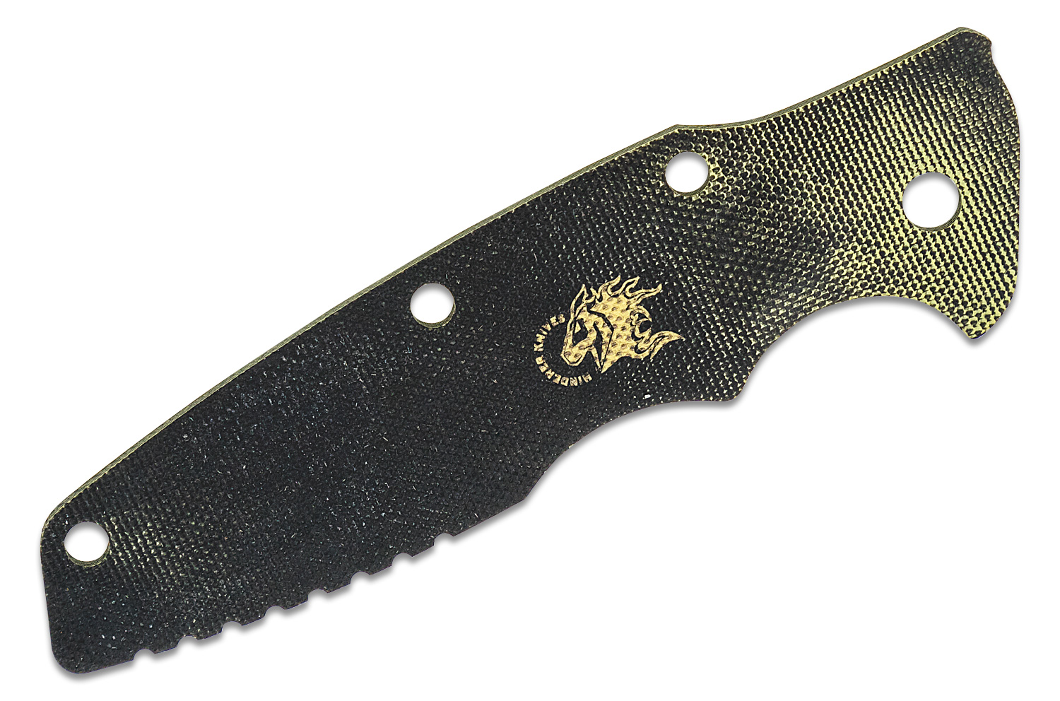 Rick Hinderer Knives Yellow/Black G10 Scale for Eklipse Folder ...