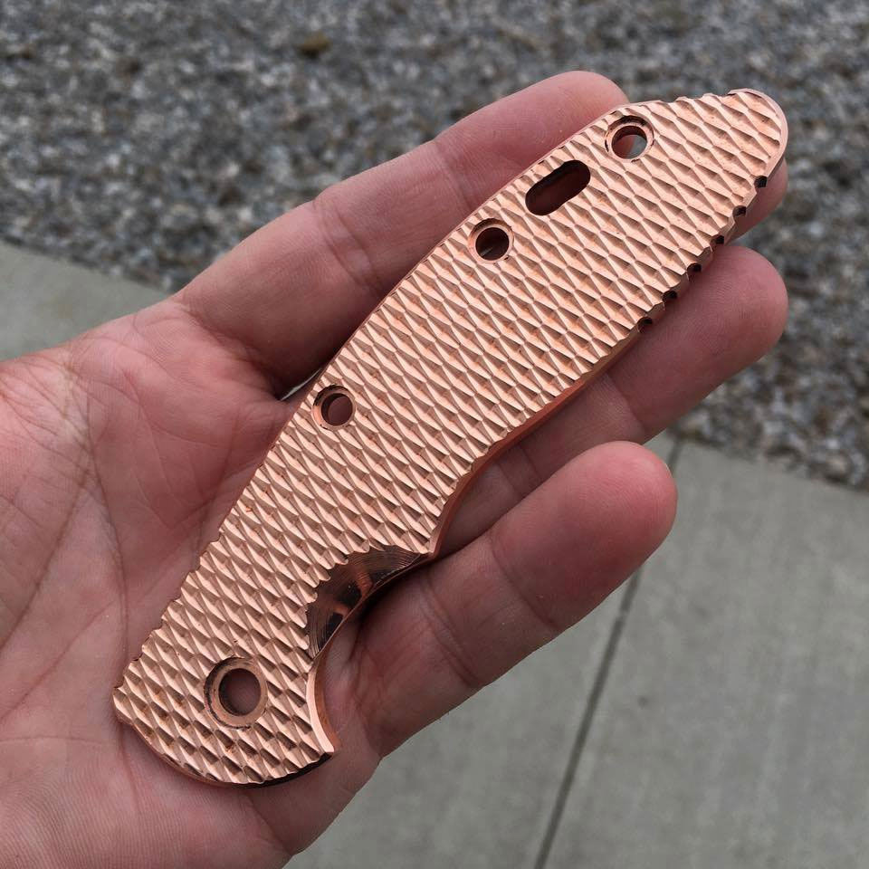 Rick Hinderer Knives Copper Scale for XM-18 3.5" Model - KnifeCenter ...