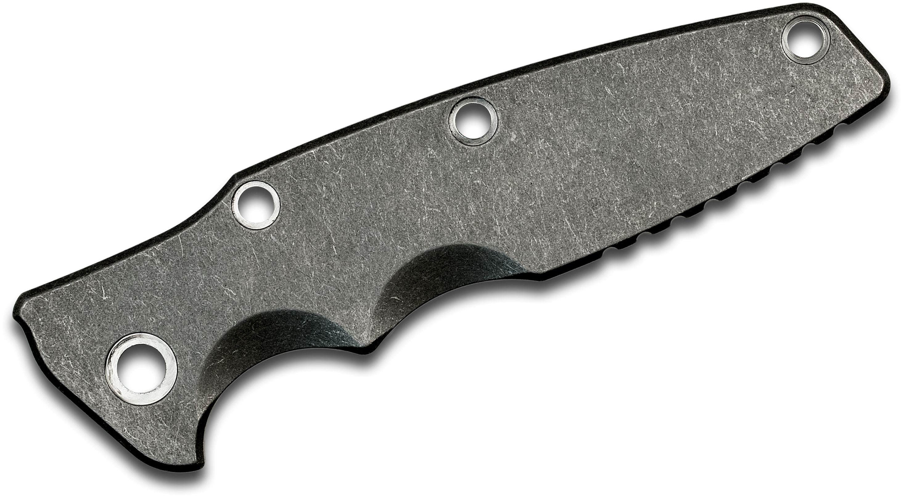 Rick Hinderer Knives Stonewashed Titanium Scale for Eklipse Folder ...