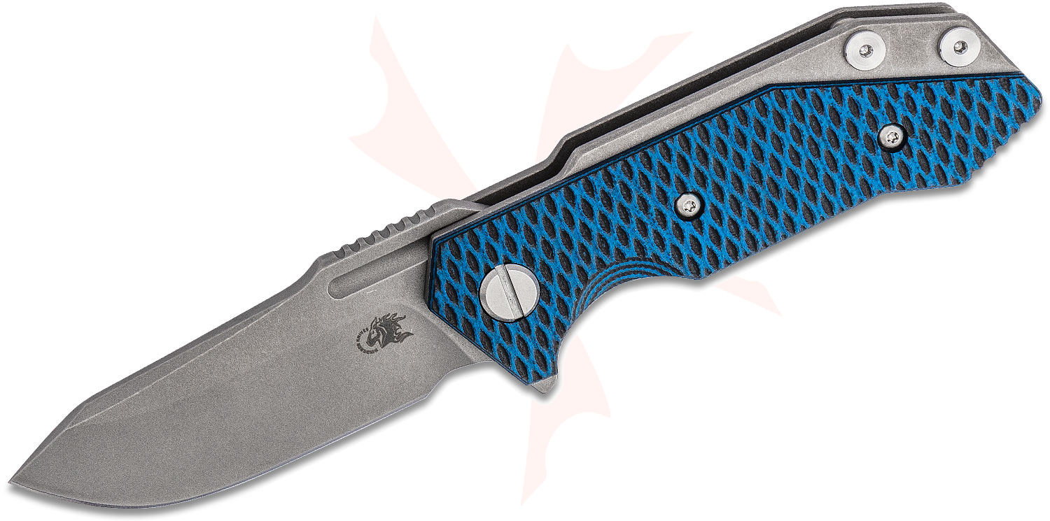 Rick Hinderer Knives Tri-Way Half Track 2.75" Flipper Knife, CPM-20CV ...
