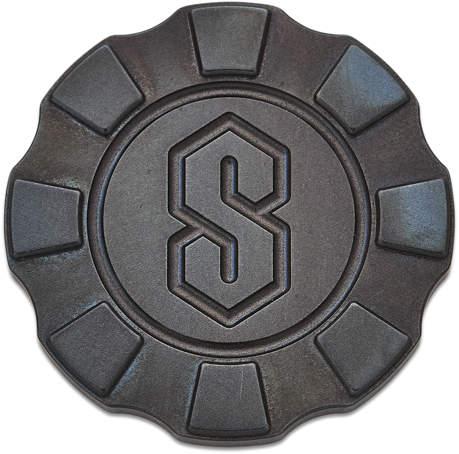 HiTex Gear Starko Collaboration Black TRD Titanium Poker Chip - KnifeCenter