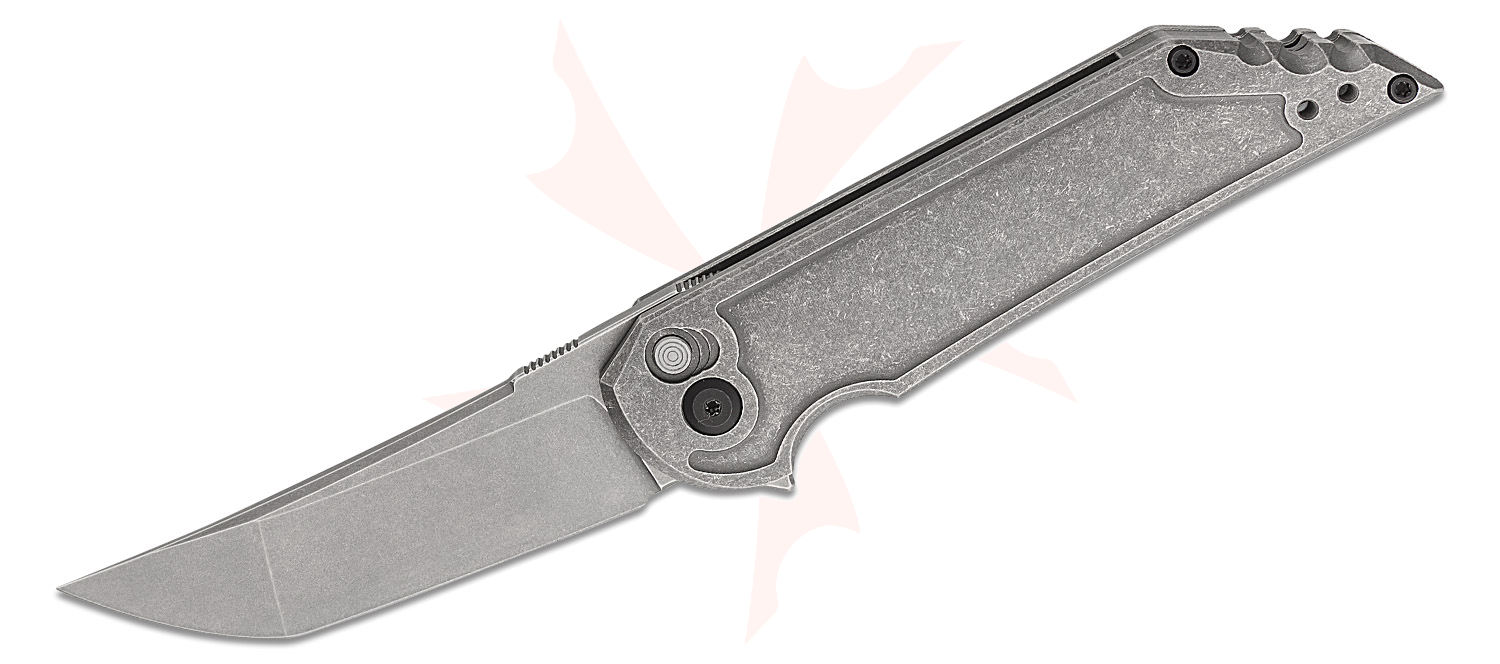 Jake Hoback Kwaiback Button Lock Flipper Knife 3.75" CPM-20CV ...