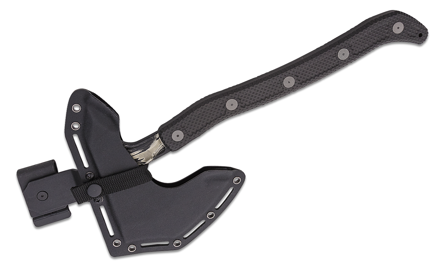 Jake Hoback Ps2 Axe, 15.5" Overall, RELV "Medusa" Camo AEB-L Stainless ...
