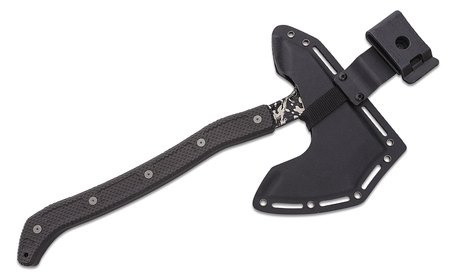 Jake Hoback Ps2 Axe, 15.5" Overall, RELV "Medusa" Camo AEB-L Stainless ...