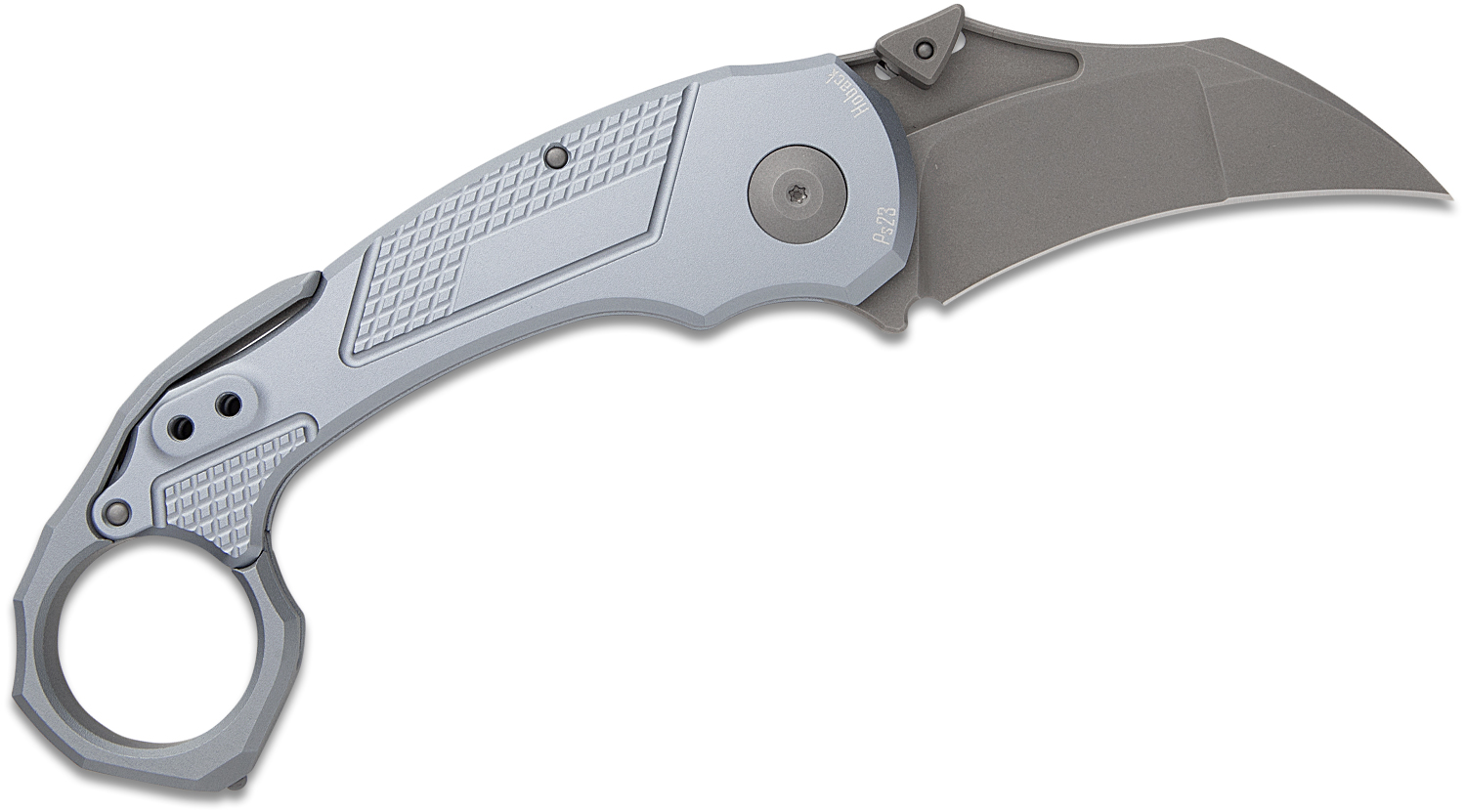 Jake Hoback Tactical Toucan Button Lock Folding Karambit Knife 2.7" CPM ...