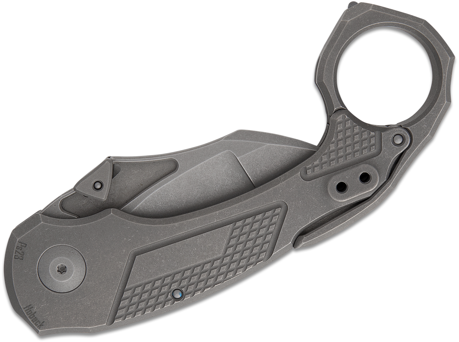 Jake Hoback Tactical Toucan Button Lock Folding Karambit Knife 2.7" CPM ...