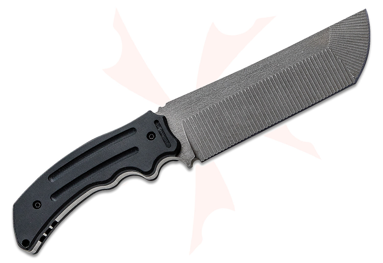 Jake Hoback Choppa Fixed Blade Knife 6.125" CPM-3V Stonewashed ...