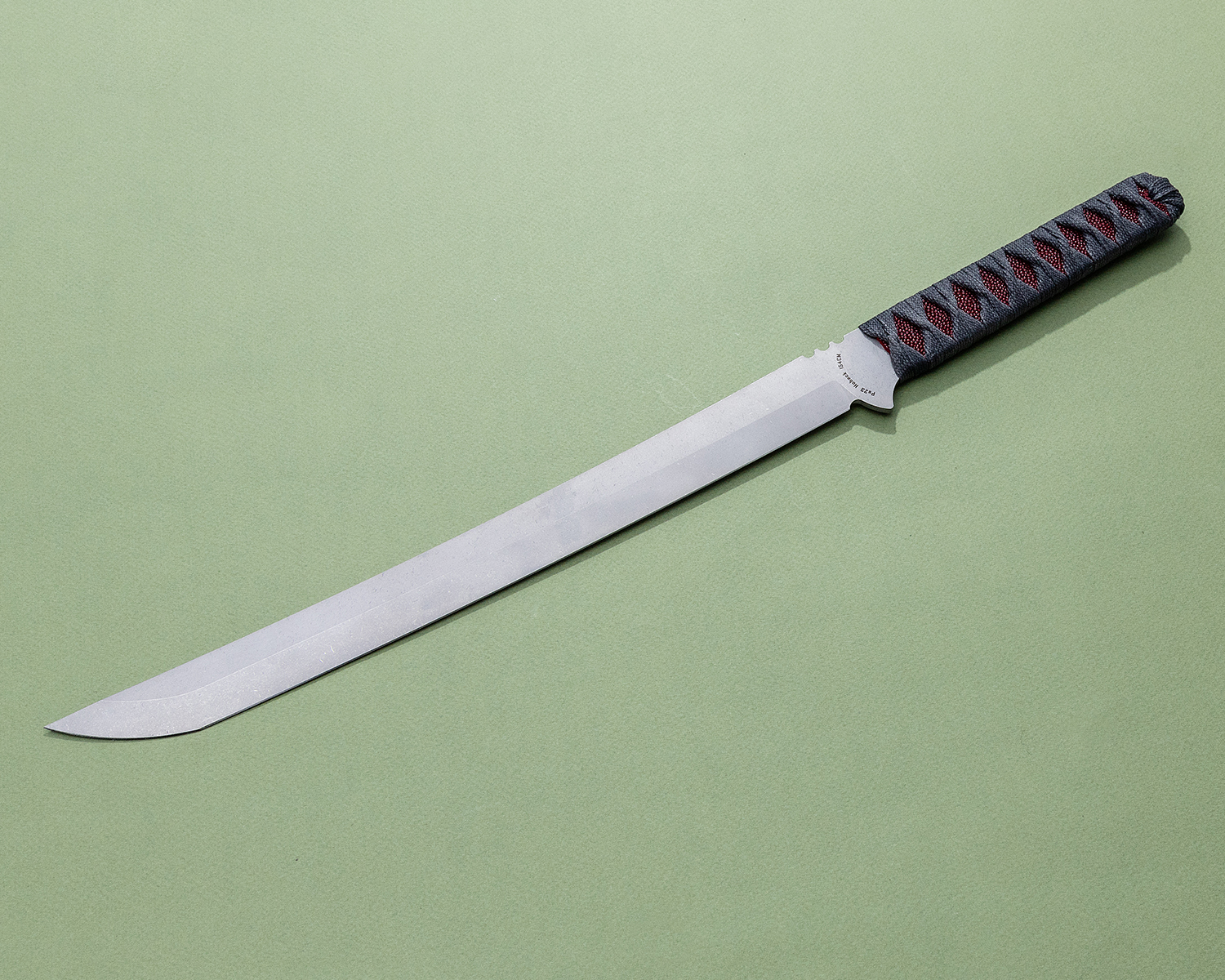 Jake Hoback Limited Edition Kwaichete Short Sword Fixed Blade Knife 12 ...