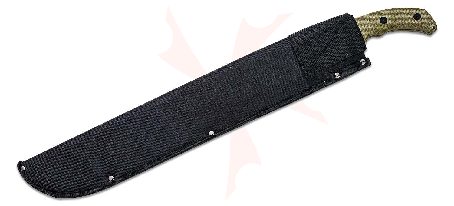 Jake Hoback The Path Machete Fixed Blade Knife 18" 14C28N Black DLC ...