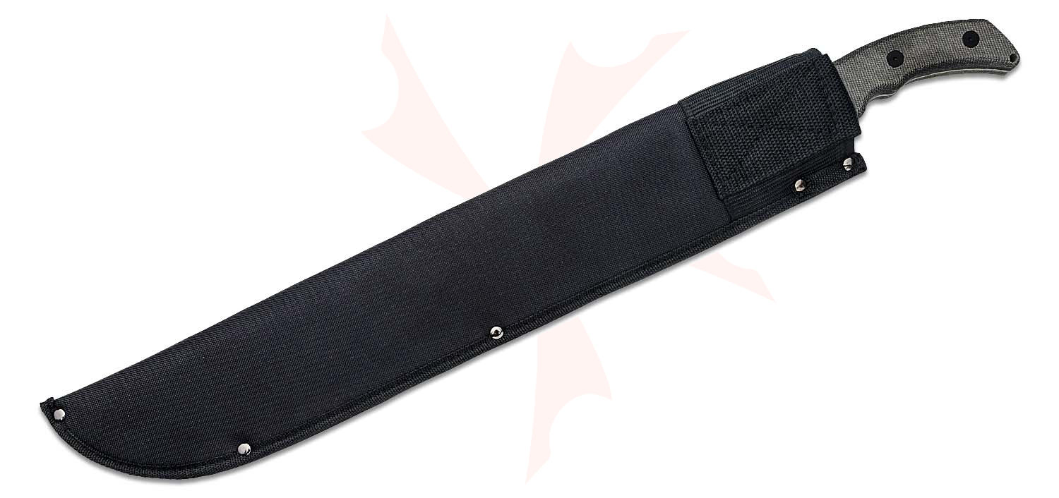 Jake Hoback The Way Machete Fixed Blade Knife 18" 14C28N Stonewashed ...
