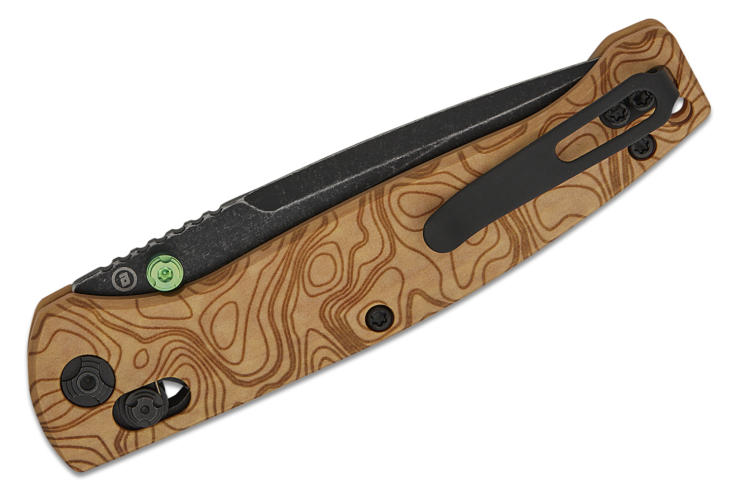 Hogue Mysto Wood ABLE Lock Folding Knife 3.4" CPM-MagnaCut Black ...