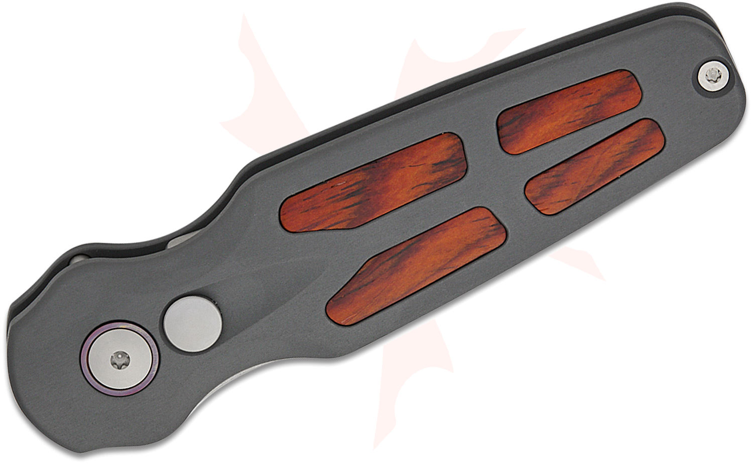 Hogue Ballista II AUTO Folding Knife 2.6" CPM-MagnaCut Stone Tumbled ...