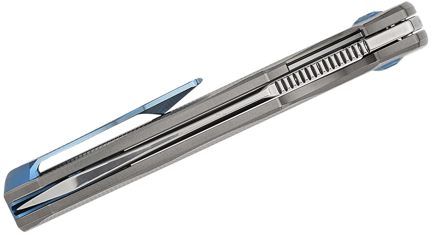 Holt Bladeworks Custom Haptic #1235 Flipper Knife 3.24" M390 Polished ...