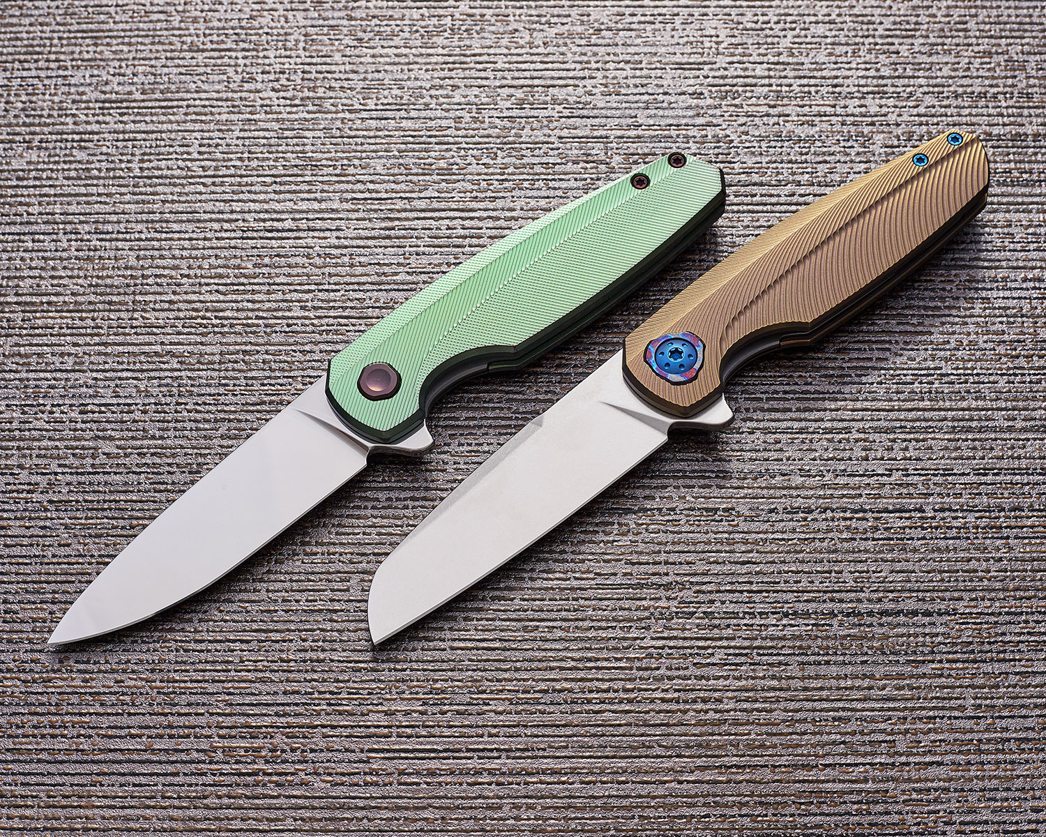 Holt Bladeworks Custom Morpheus #1307 Flipper Knife 3.24" CPM-MagnaCut ...