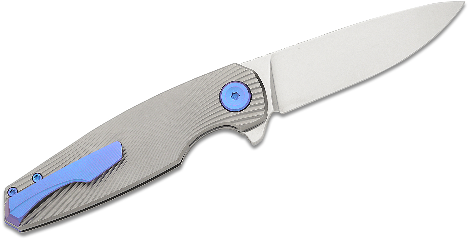 Holt Bladeworks Custom Morpheus #1348 Flipper Knife 3.24" CPM-MagnaCut ...