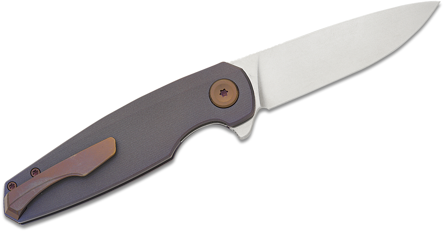 Holt Bladeworks Custom Morpheus #1530 Flipper Knife 3.24" CPM-MagnaCut ...