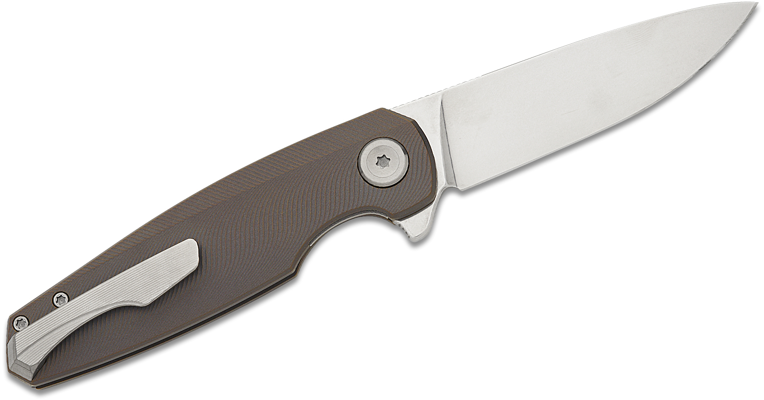 Holt Bladeworks Custom Morpheus #1546 Flipper Knife 3.24" CPM-MagnaCut ...