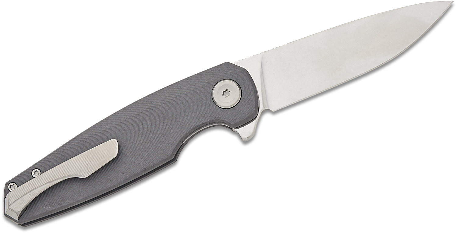 Holt Bladeworks Custom Morpheus #1564 Flipper Knife 3.24" M390 Polished ...