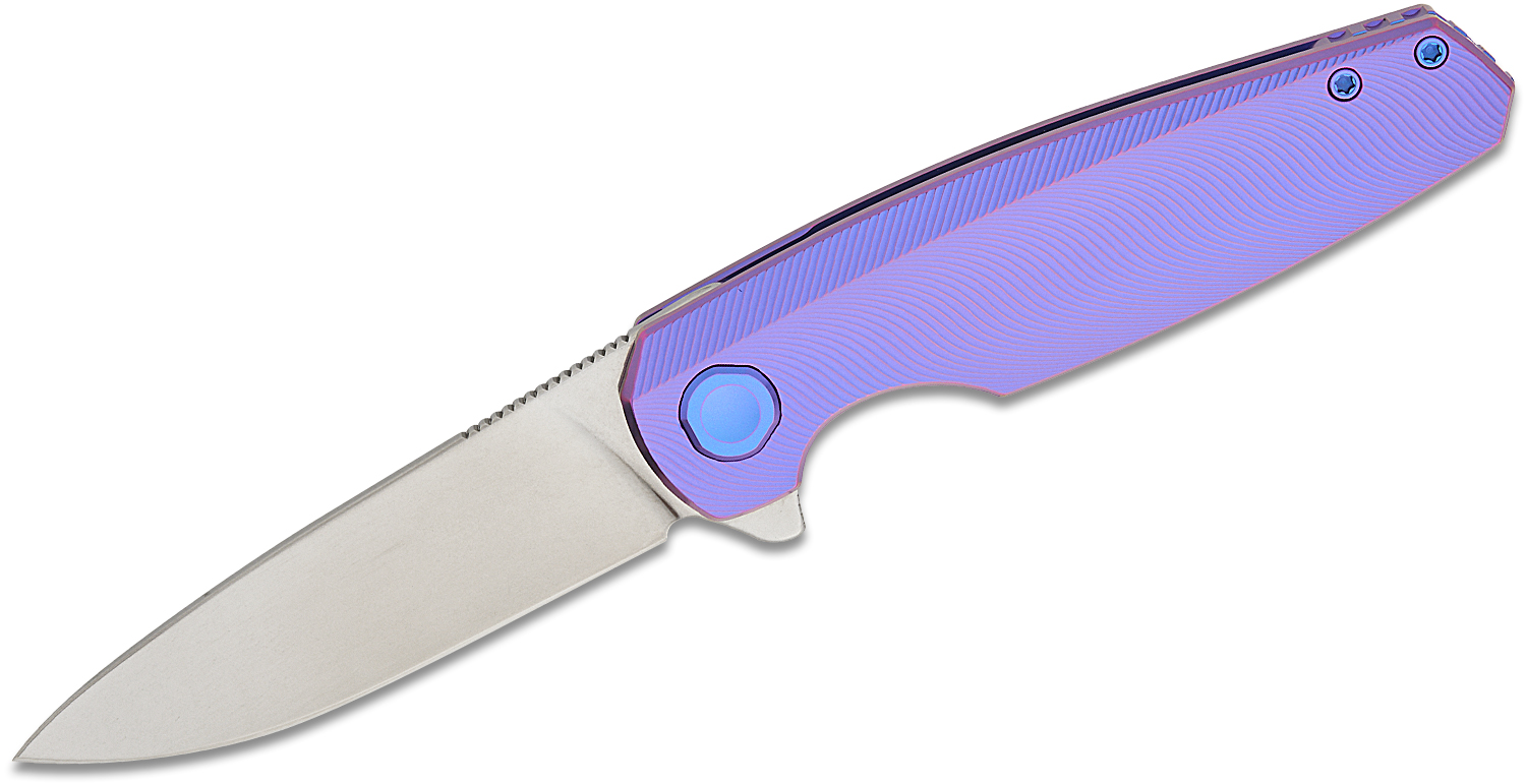 Holt Bladeworks Custom Morpheus #1575 Flipper Knife 3.24" M390 Polished ...