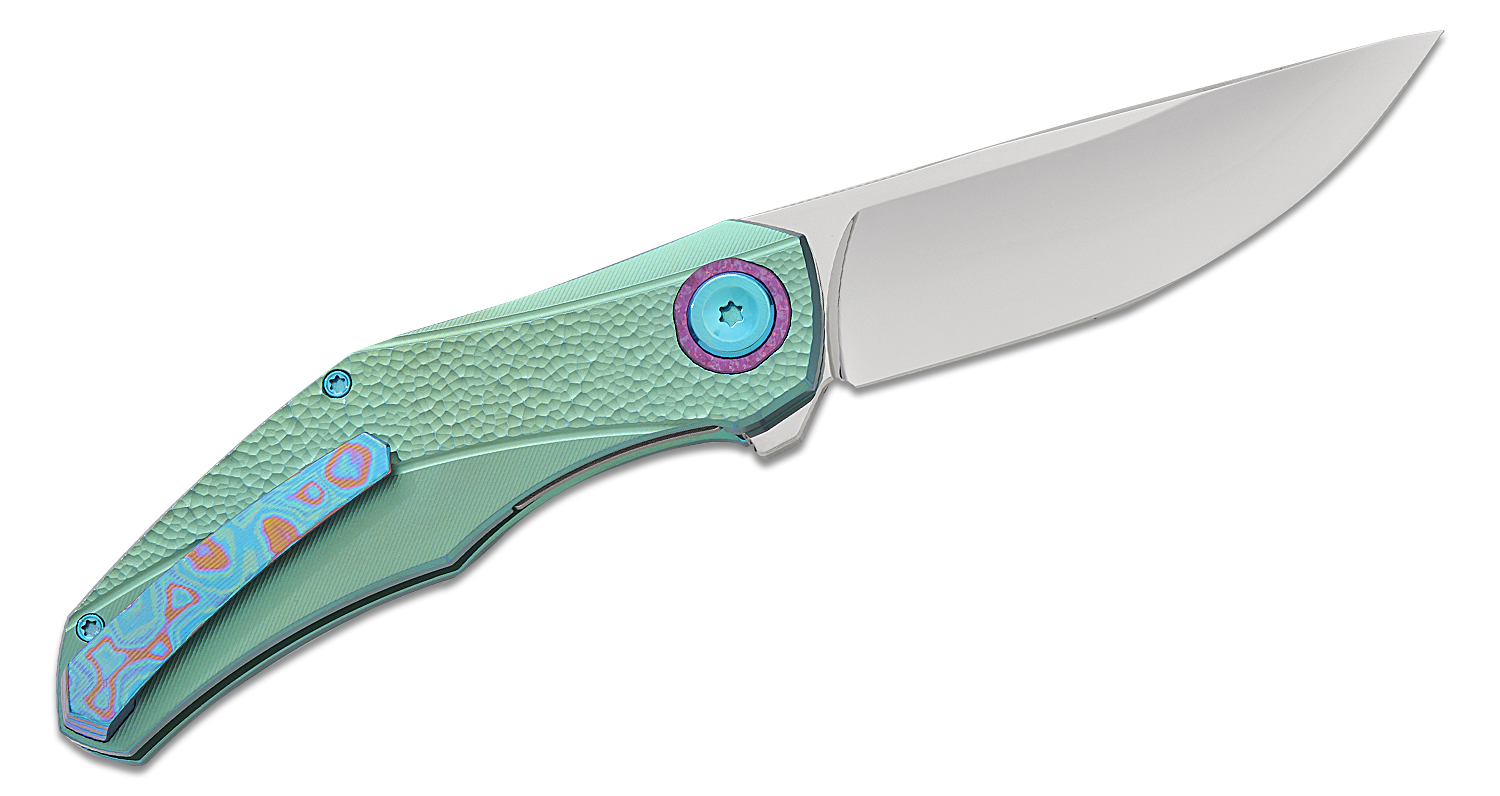 Holt Bladeworks Custom Renegade #122 Liner Lock Flipper Knife 3.47 ...