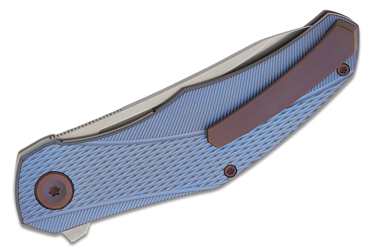 Holt Bladeworks Custom Renegade #38 Flipper Knife 3.47" M390 ...