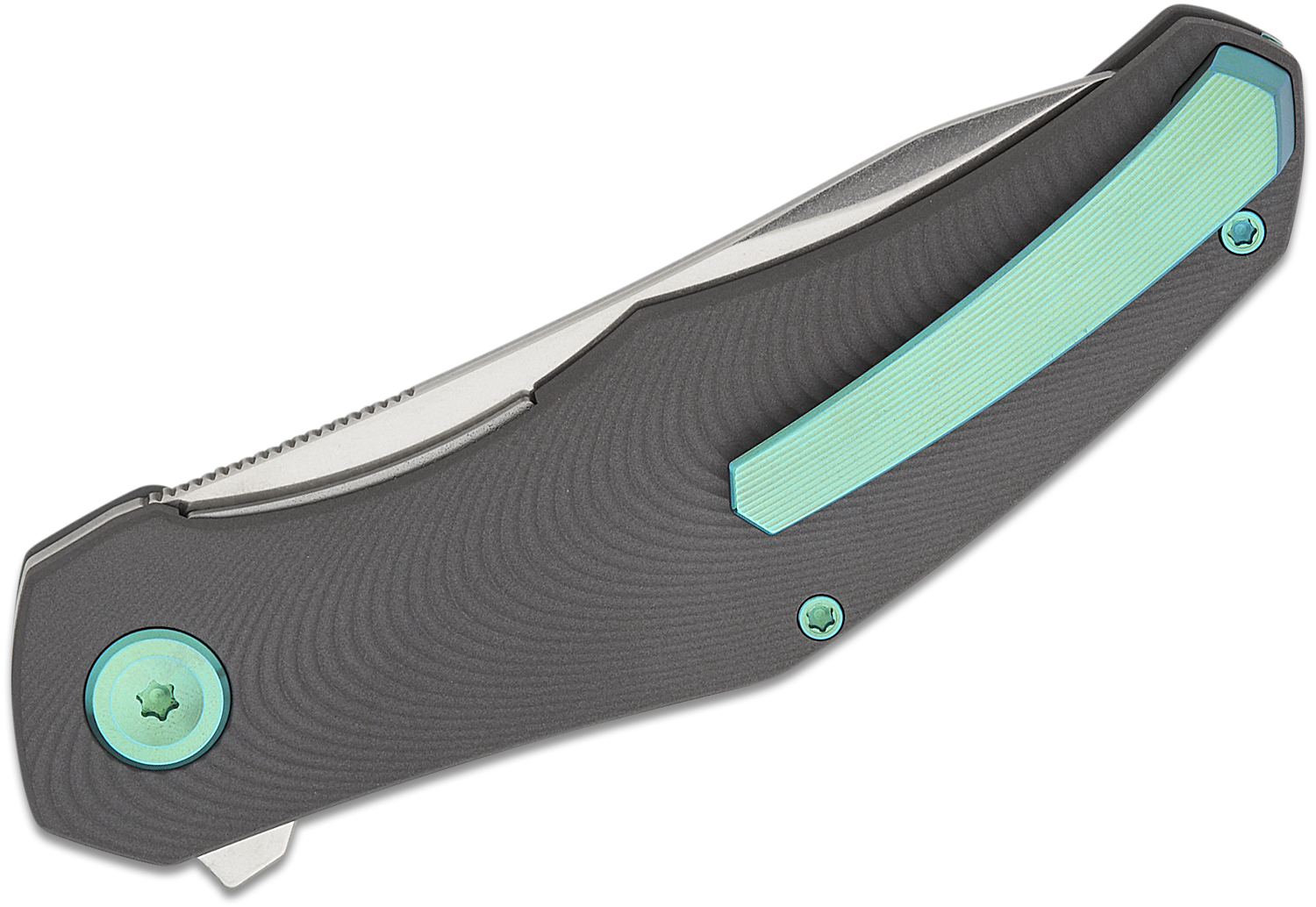 Holt Bladeworks Custom Renegade #50 Flipper Knife 3.47" M390 Polished ...